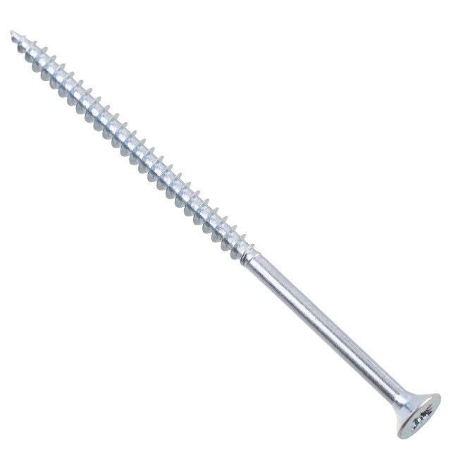 Саморез универсальный 5,0x100 мм, резьба по дереву и металлу, комплект 100 шт