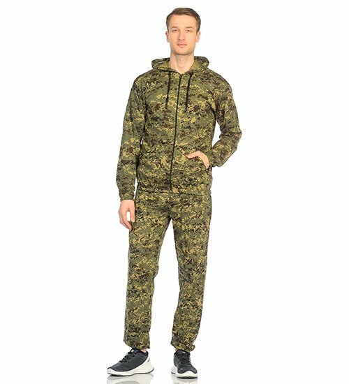 Костюм трикотажный р.44-46, серо-зеленый ЯЛ-02-55 113-90002729