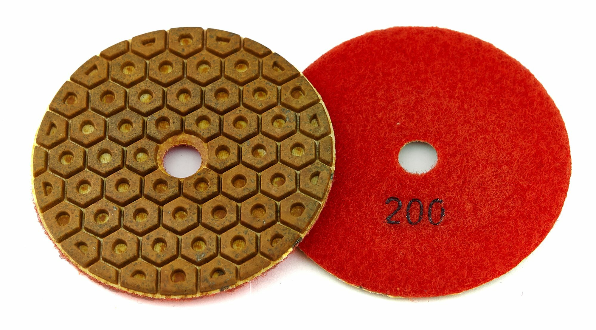 Круг алмазный гибкий на медной основе Cuprum d100мм Nut №200 "Гайки"