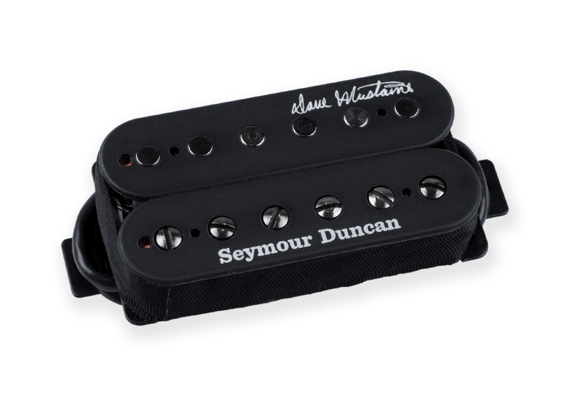 Звукосниматель Seymour Duncan Dave Mustaine Thrash Factor TB, хамбакер, бриджевый, F-Spaced, чёрный