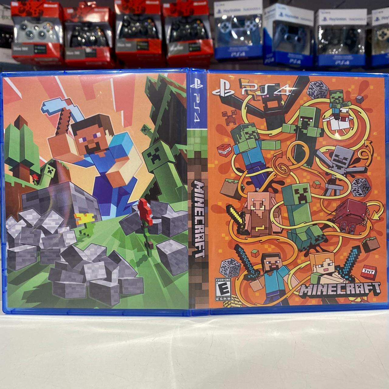 Эксклюзивная обложка PS4 для Minecraft №27