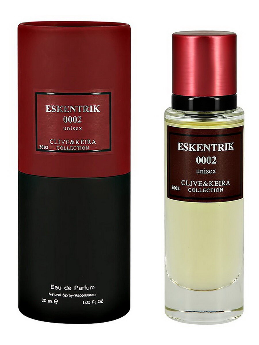 Туалетная вода унисекс Clive&Keira W+M 2002 ESKENTRIK 0002, 30 мл.