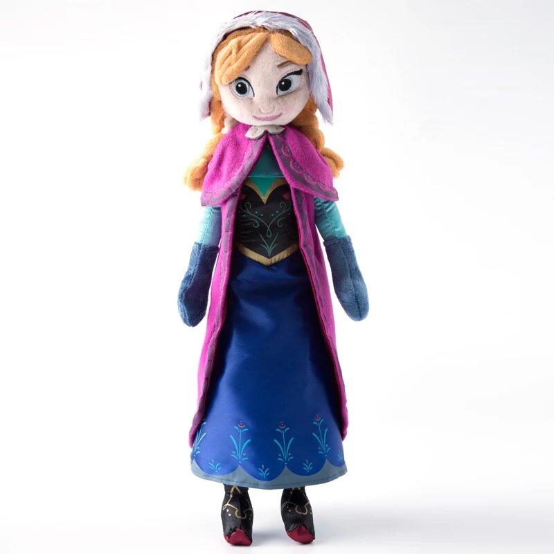 Мягкая игрушка Disney Frozen Анна и Эльза Фиолетовый, 40cm Anna