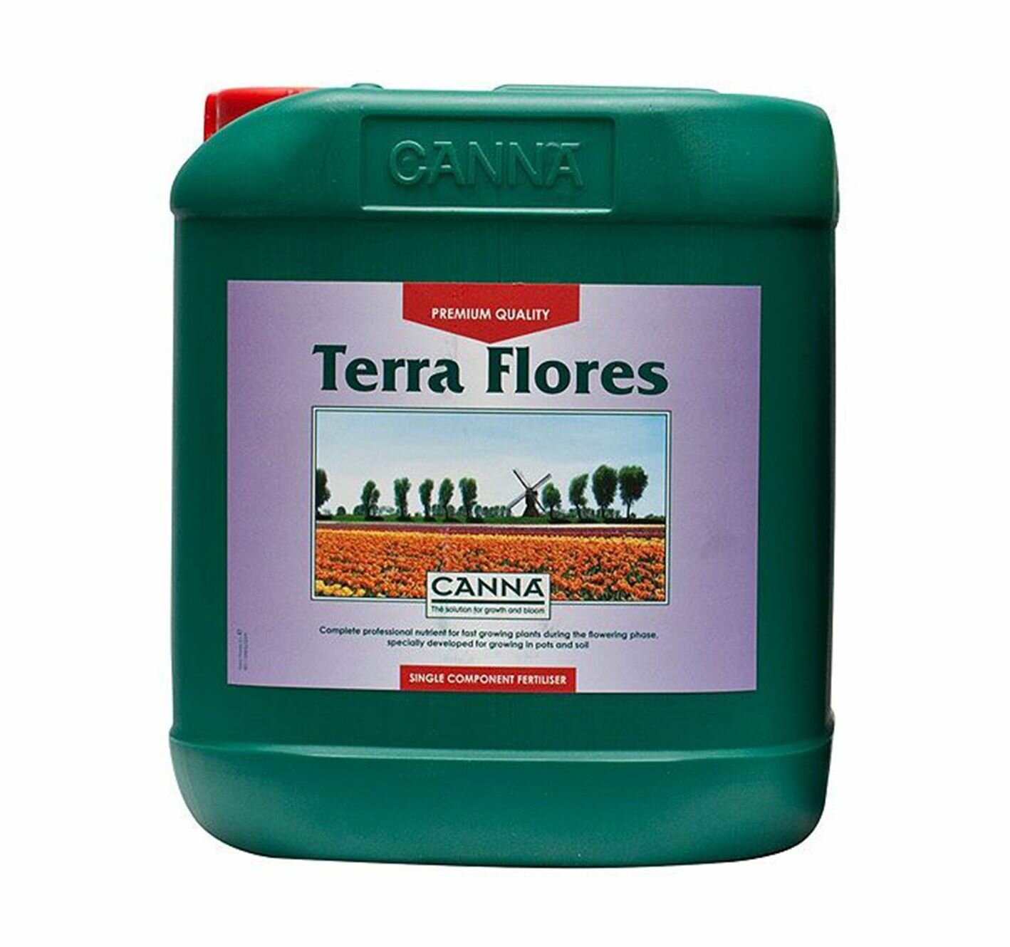 Удобрение для земли на стадию цветения Canna Terra Flores 5 л.