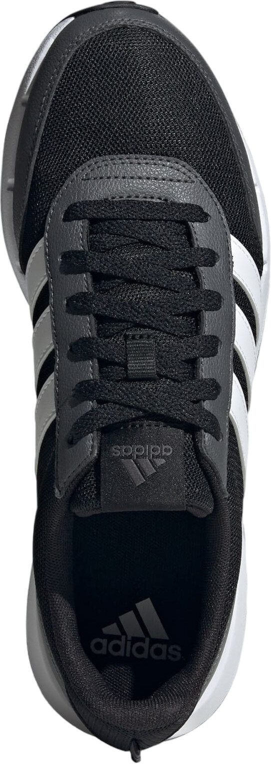 Кроссовки adidas Run 50s, полнота F, размер 8,5 UK, черный — фото 1