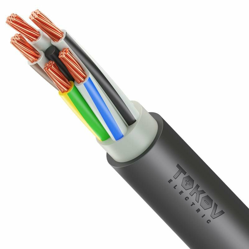 Кабель TOKOV ELECTRIC ВВГнг(А)-LSLTx 5х35 МК (N PE) 1кВ (м), TOKOV ELECTRIC КПП УТ000030610 (1 м.)