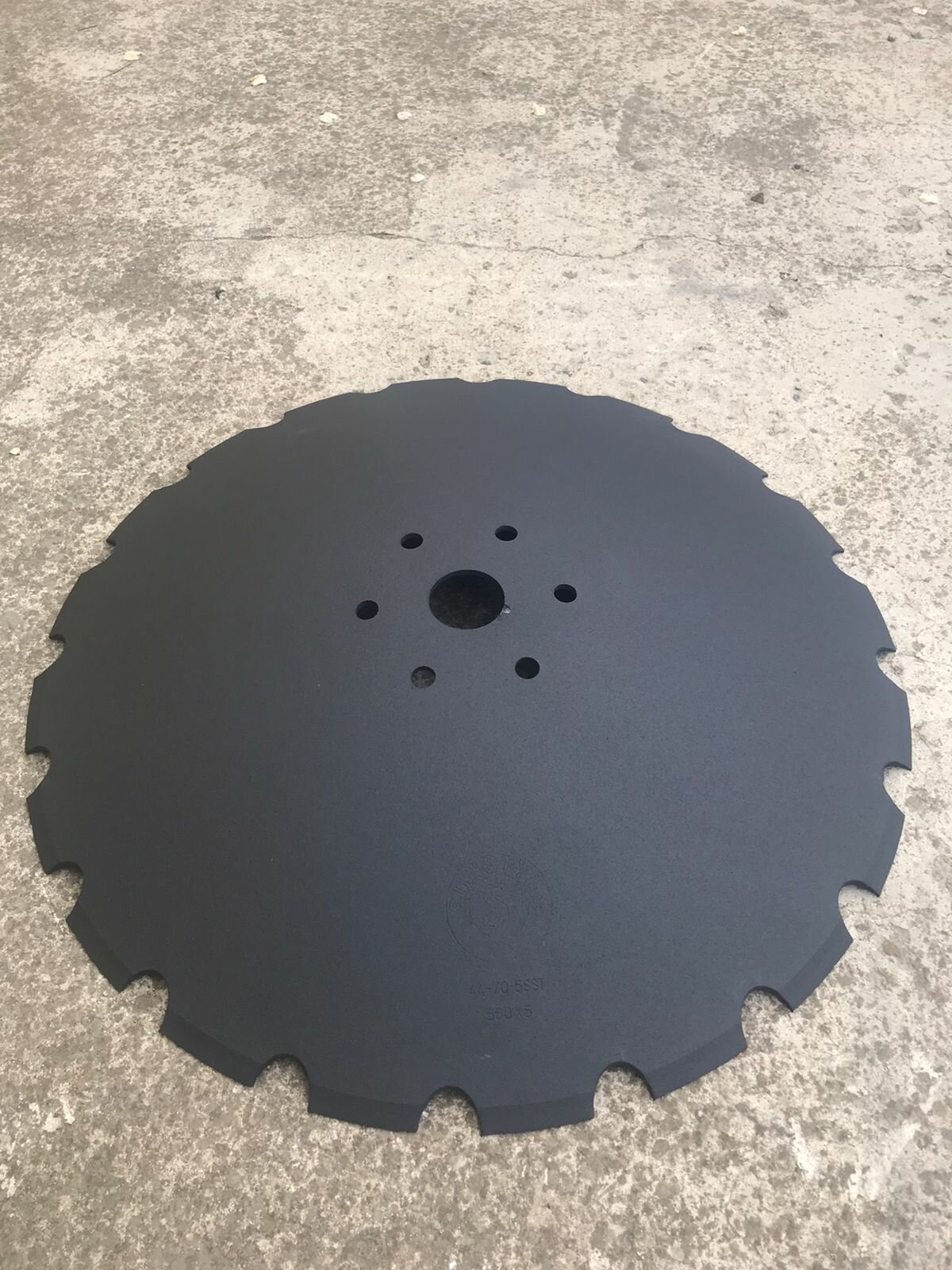 44-70-5SST Диск БДМ "Мелкая ромашка" 560х5 (SUNSTYER- boron steel)