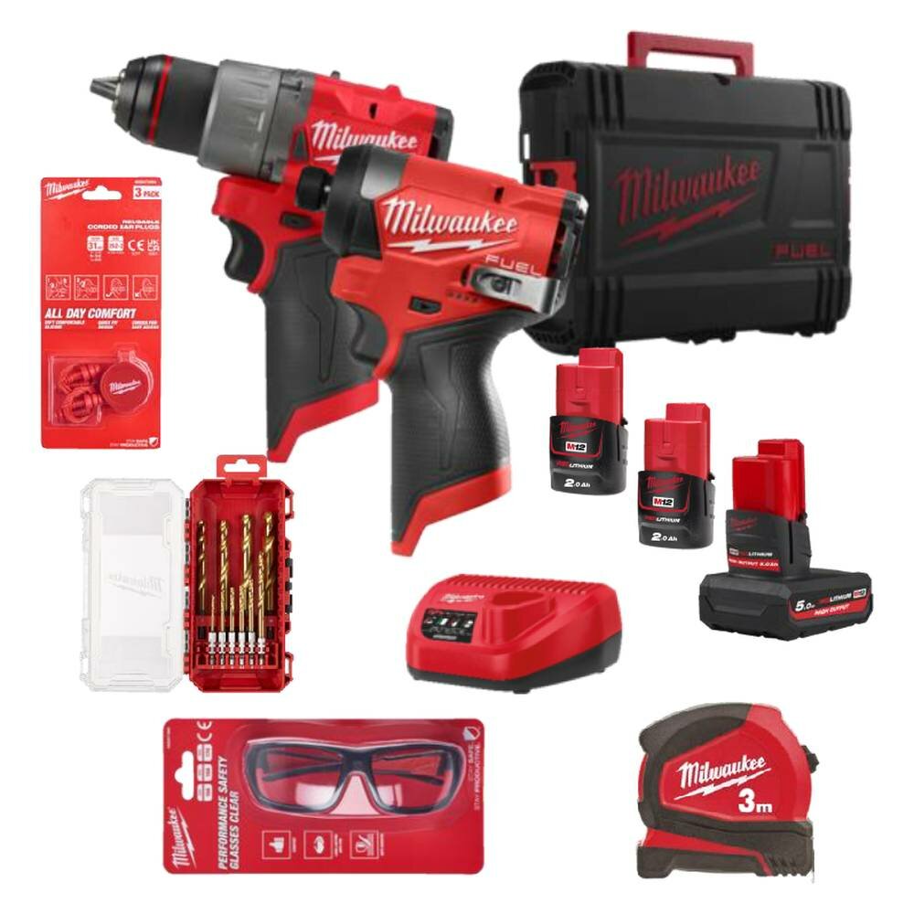 Набор инструментов Milwaukee M12 FDD2100P 100-летие 493310001