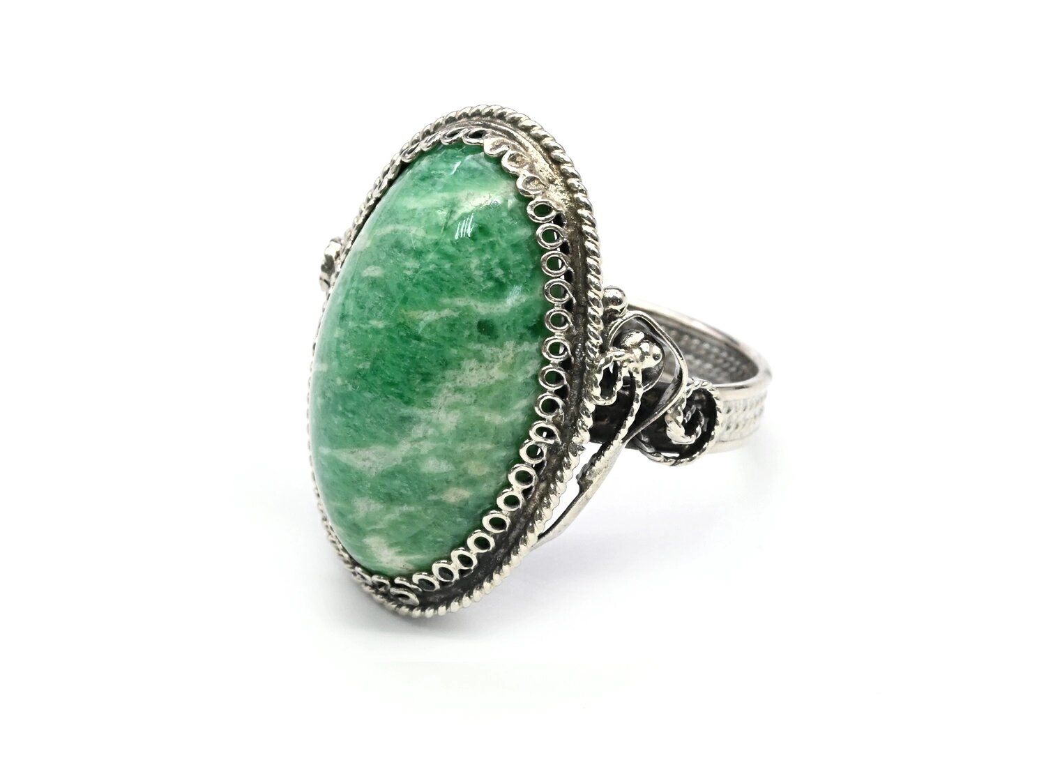 Кольцо, амазонит