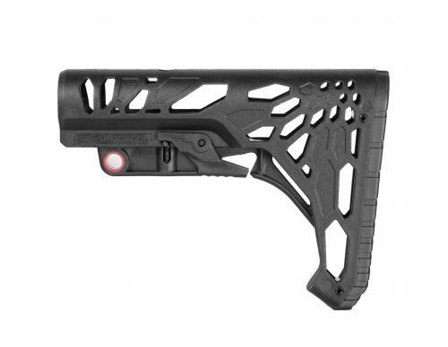 Приклад Anbison Python STYLE, телескопический, для спортивной стрельбы, чёрный