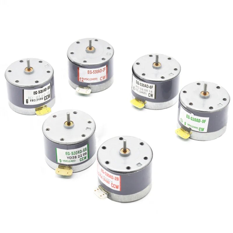 Двигатель рекордера EG 530AD 6/9/12В CW Forward Motor, 12 В