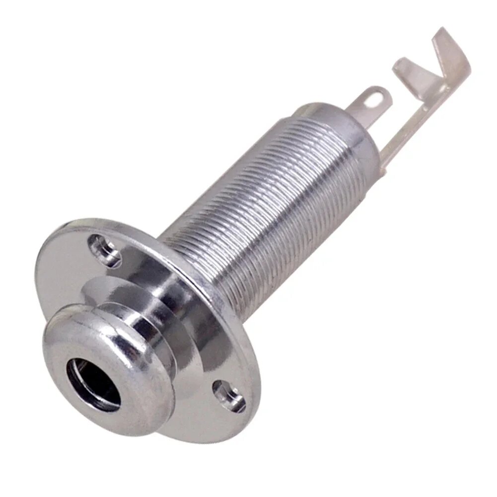 Гитарные гнезда, выходной разъем для гитары 6,35 мм с винтами, аксессуары, акустический черный медный съемный золотой комплект 1/4 дюйма