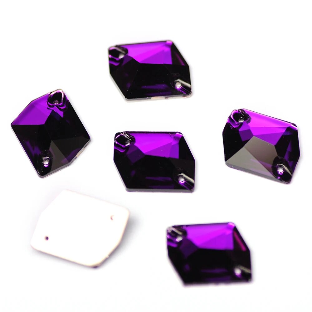 YANRUO стеклянные стразы для рукоделия