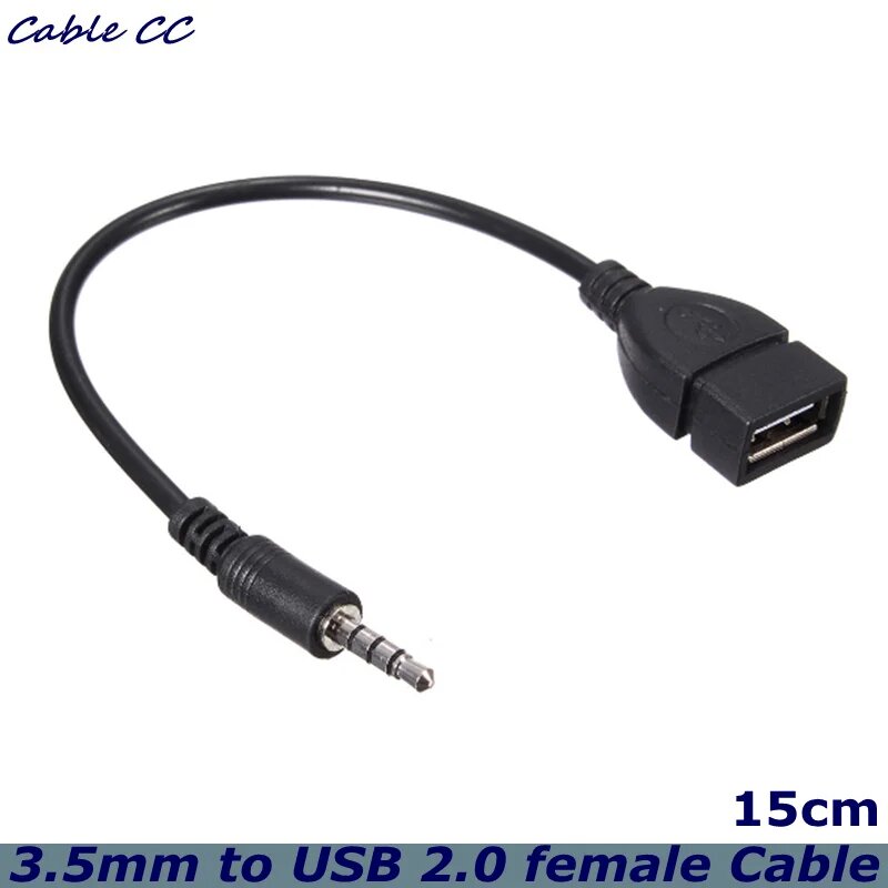 Аудиокабель AUX CableCC 3,5 мм для авто