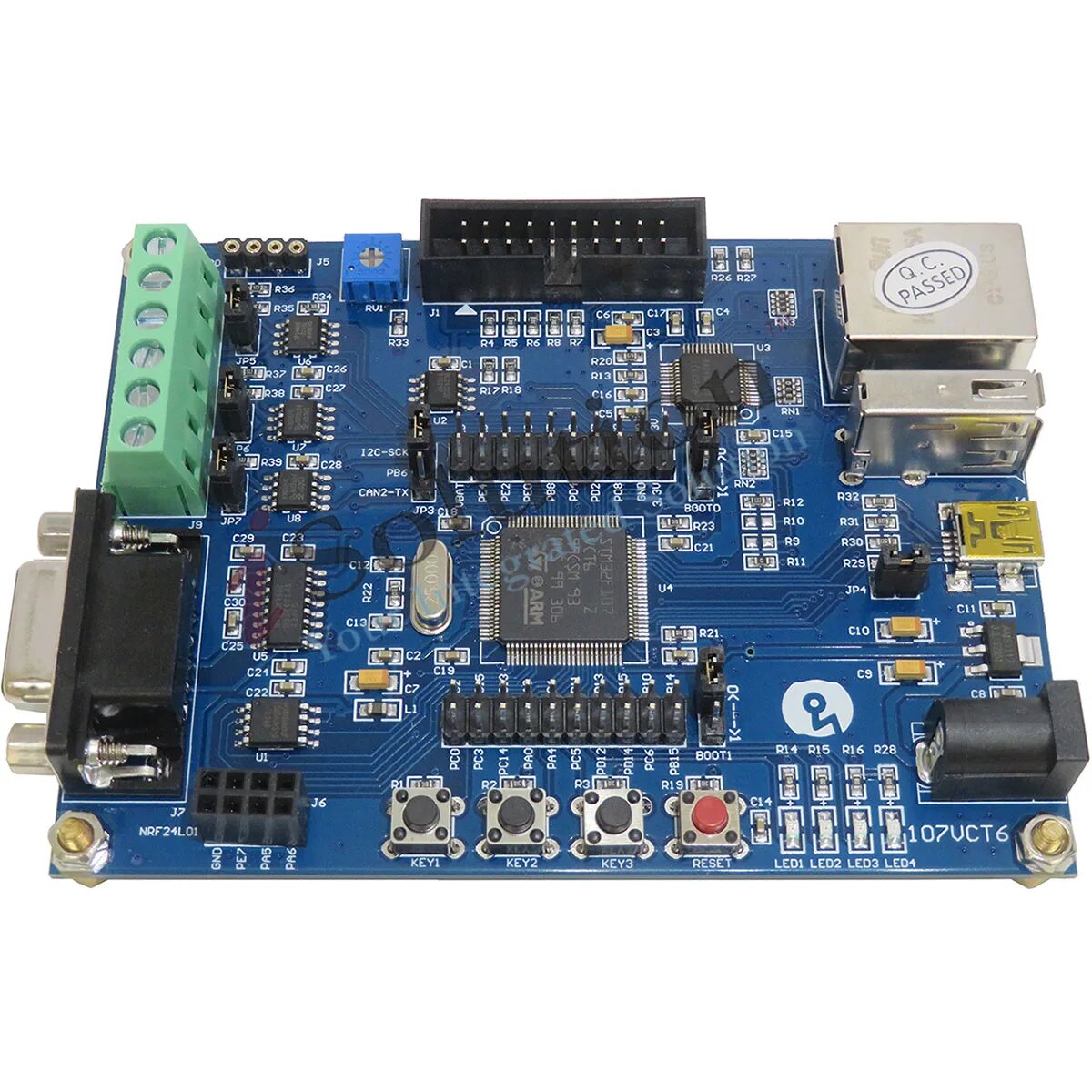 STM32F107VCT6 плата для IoT