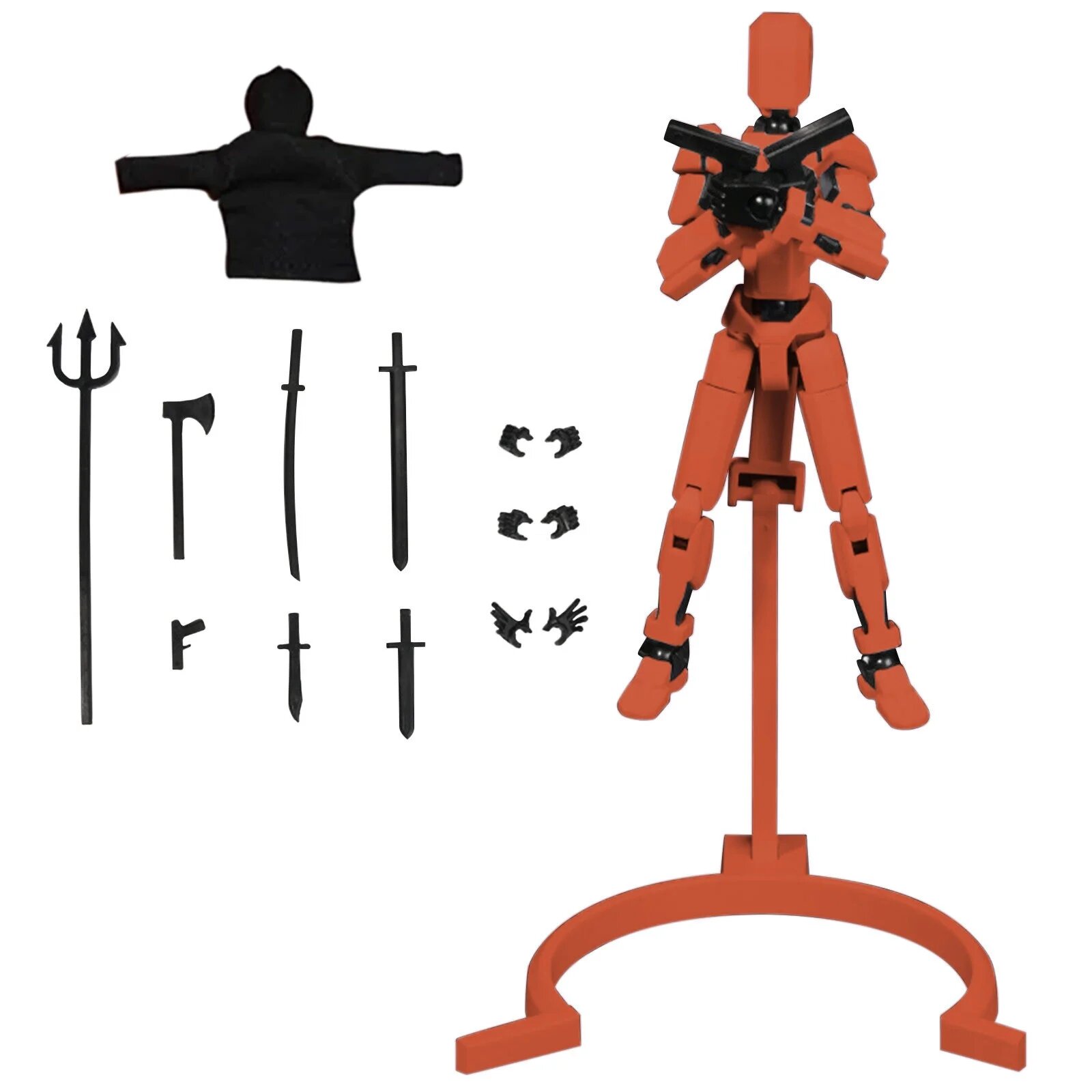 Фигурка T13, многошарнирная подвижная фигурка, напечатанная на 3D-принтере, T13 Lucky 13 Dummy 13 Nova 13 Robot 13, наст