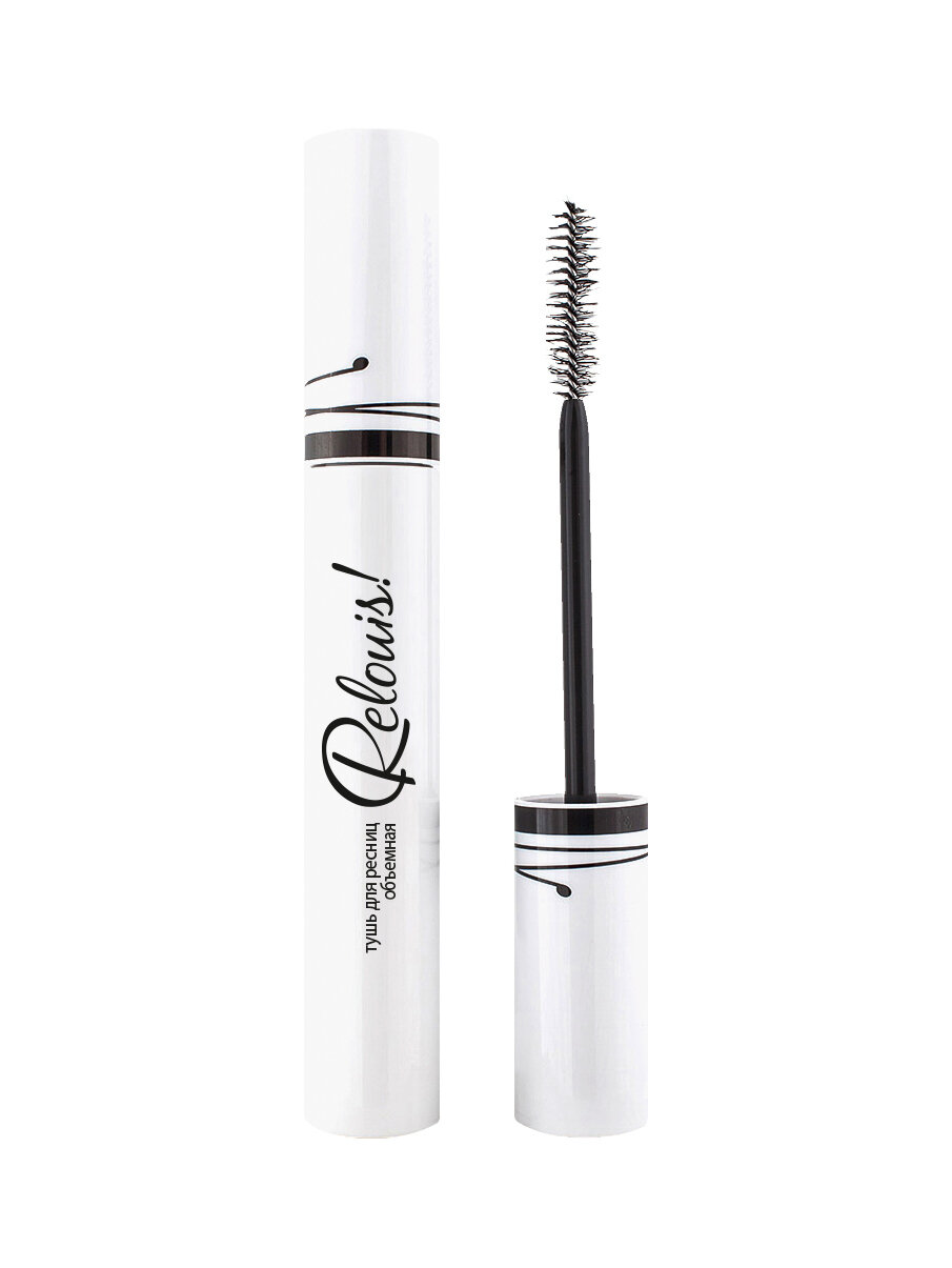 Тушь для ресниц RELOUIS суперобъемная черная
