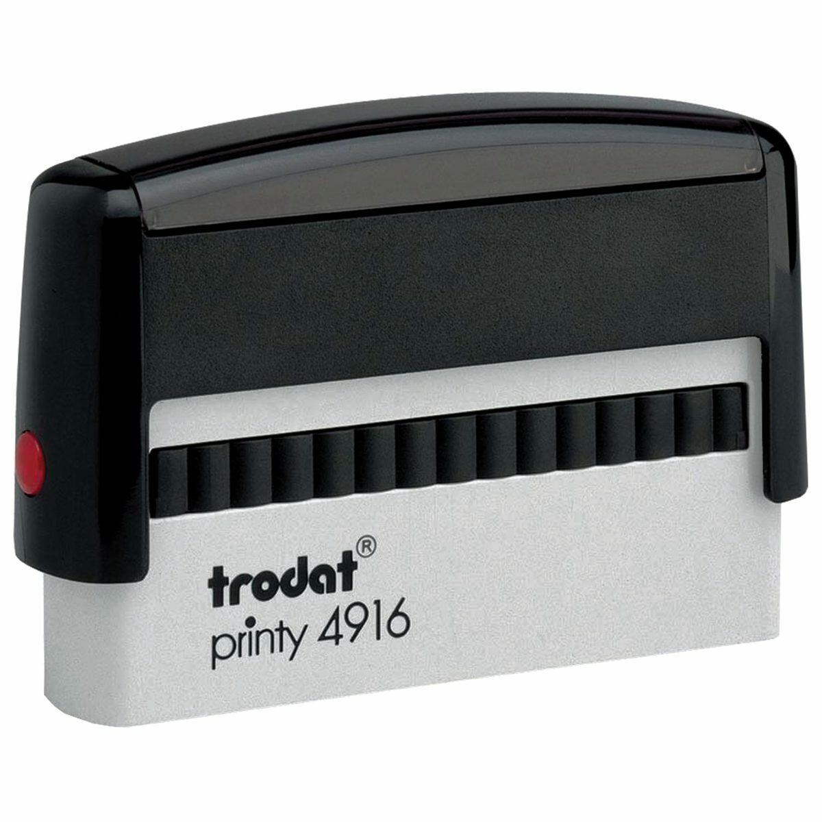 Оснастка для печати Trodat 4916 P4 (70х10мм, синий, подушка в комплекте) черная (52908)