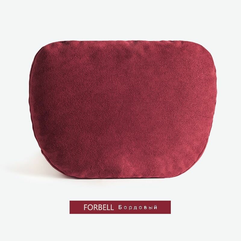 Forbell Автоподушка из замши с наполнителем из шелкового хлопка - Ультрамягкая подушка для шеи и головы в машину