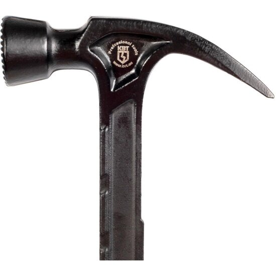 Молоток столярный кованый с гвоздодером Квт МГК-36