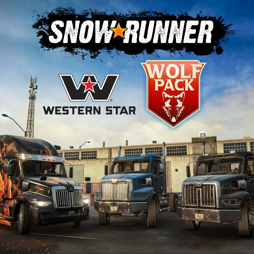 Дополнение SnowRunner - Western Star Wolf Pack, цифровое издание PlayStation 4 и PlayStation 5, регион Турция / код пополнения баланса