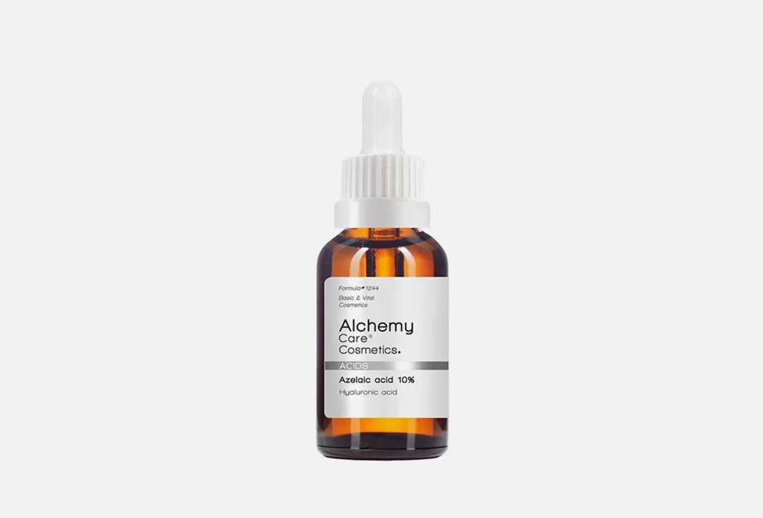Сыворотка-пилинг Alchemy Care Azelaic Acid 10%, антиоксидантная, улучшение цвета лица, 30мл