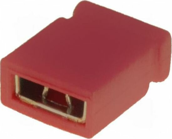 Перемычка FISCHER ELEKTRONIK CAB 4 GR штыревой, "мама", закрытая, 2,54мм, 1x2, позолота, 1 шт