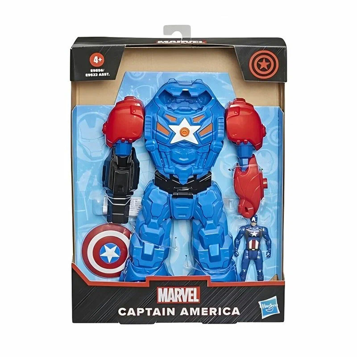 Hasbro Marvel Avengers Captain America Armor Suit / Детские куклы-герои Марвел, Капитан Америка
