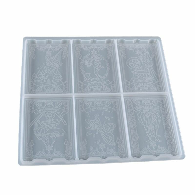 Сделай сам кристаллическую эпоксидную форму для карт Таро своими руками-4