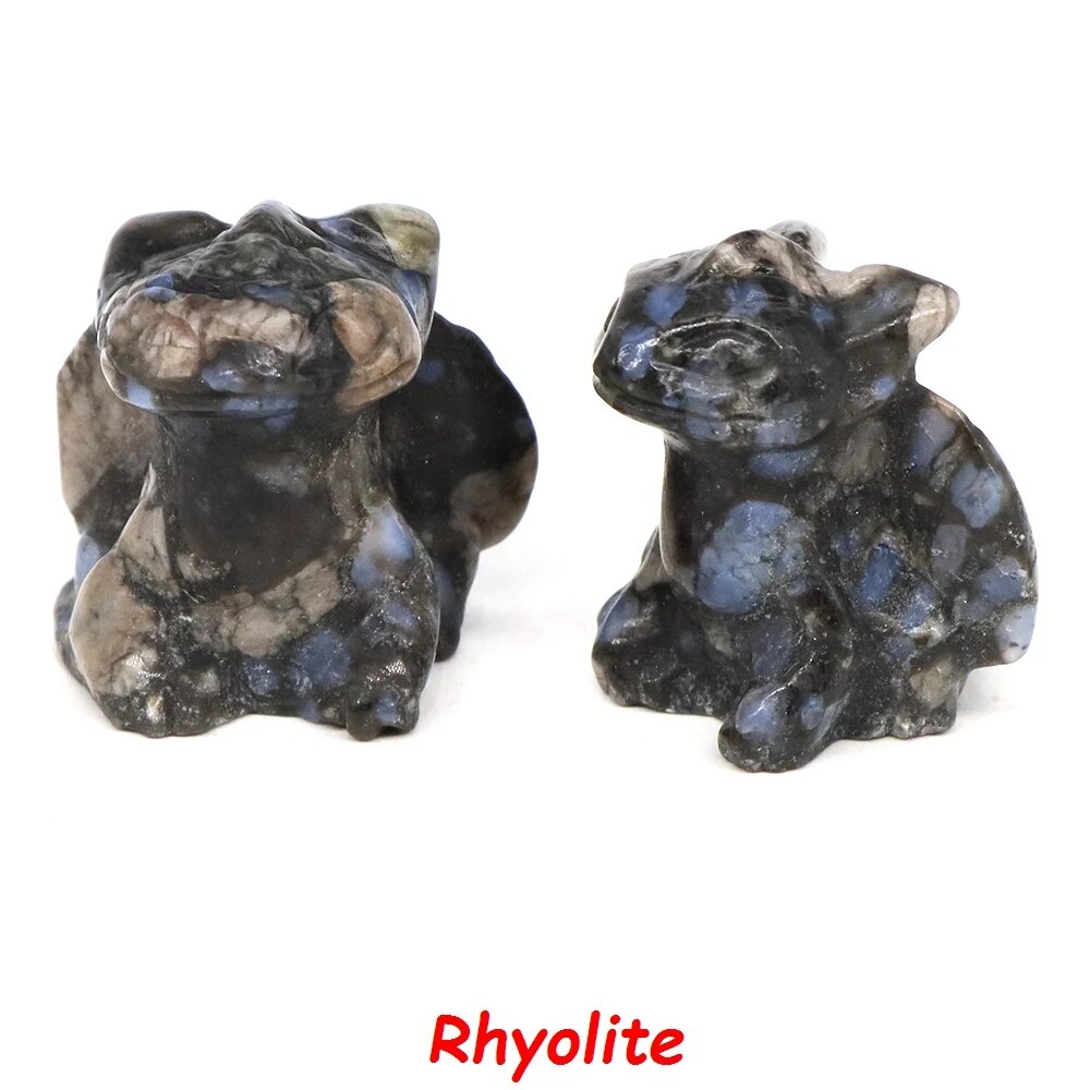 Летающий дракон из натурального камня 1 PC, Rhyolite