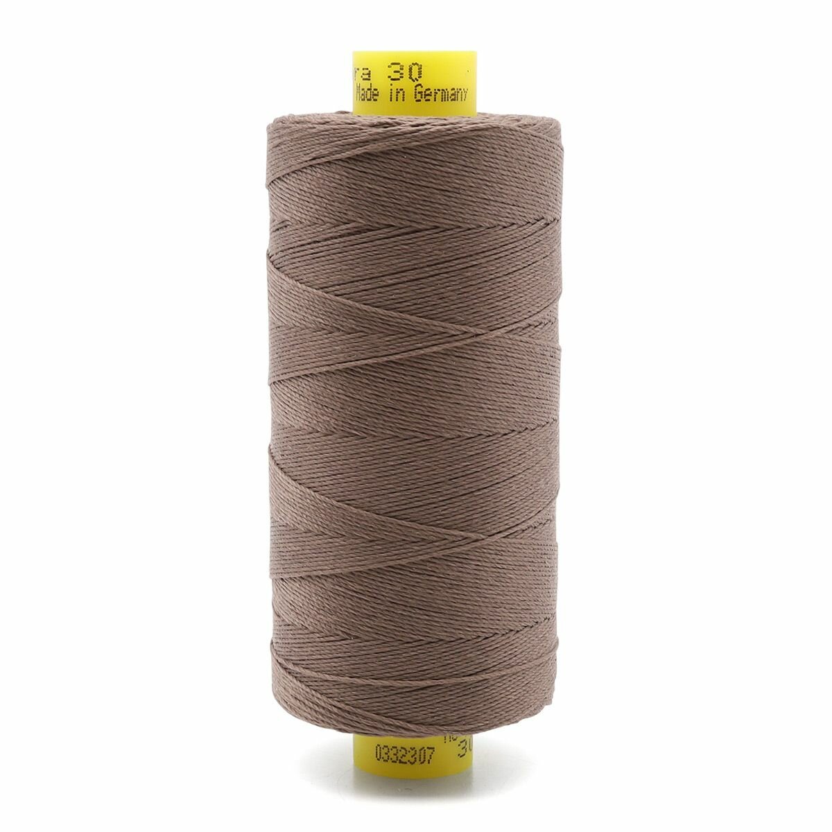 702404 Нить Mara 30/300 м для отстрочки, 100% полиэстер Gutermann (439 палево-коричневый)
