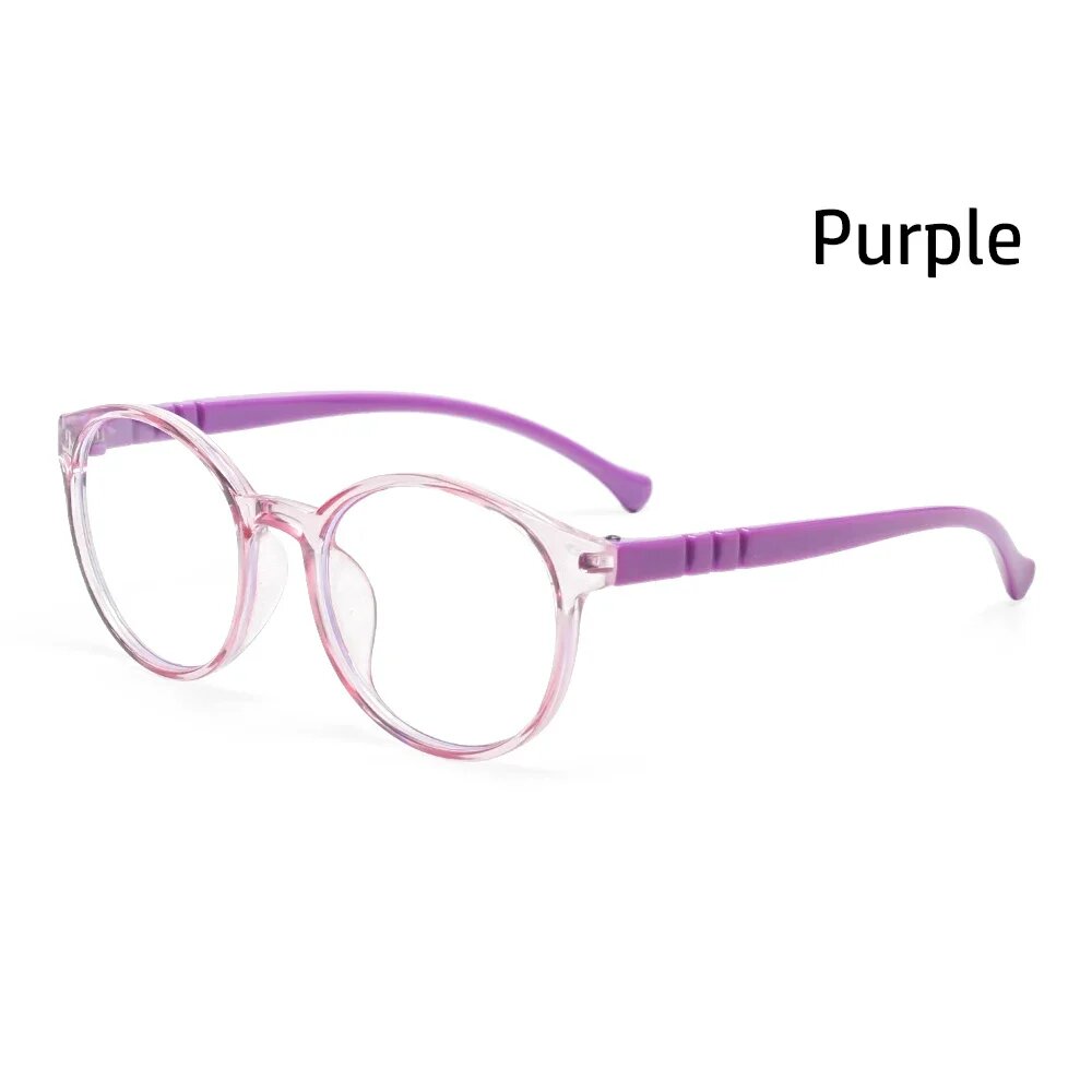 Детские очки с защитой от синего света для мальчиков и девочек, ульсветильник компьютерные очки в мягкой оправе с прозрачными линзами для защиты глаз