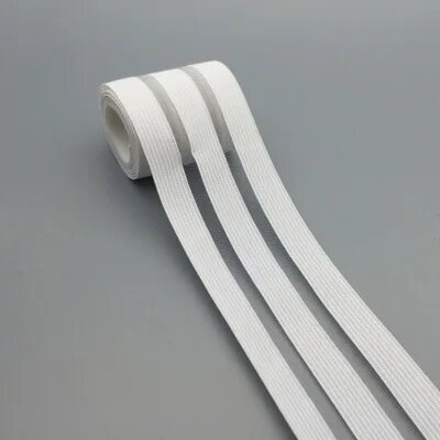 Эластичная лента Nylon 5/9 см 1 м Белый, 50 мм, white