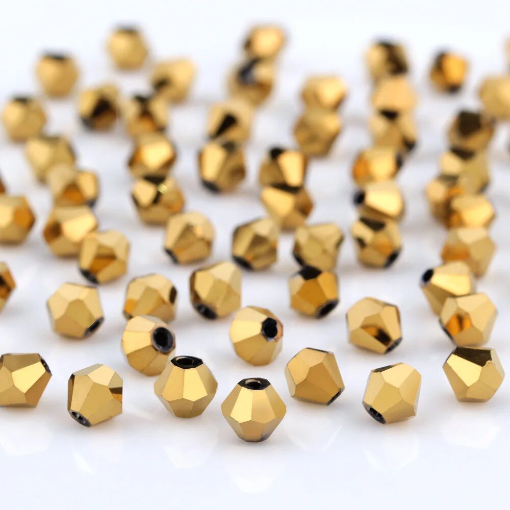 MOONBOHO Чешские хрустальные биконусные бусины 3/4/6 мм 3mm, JZ001-31