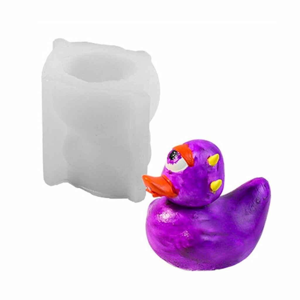 Хэллоуин утка смолы силиконовые формы помадка шоколад для украшения конфеты партии