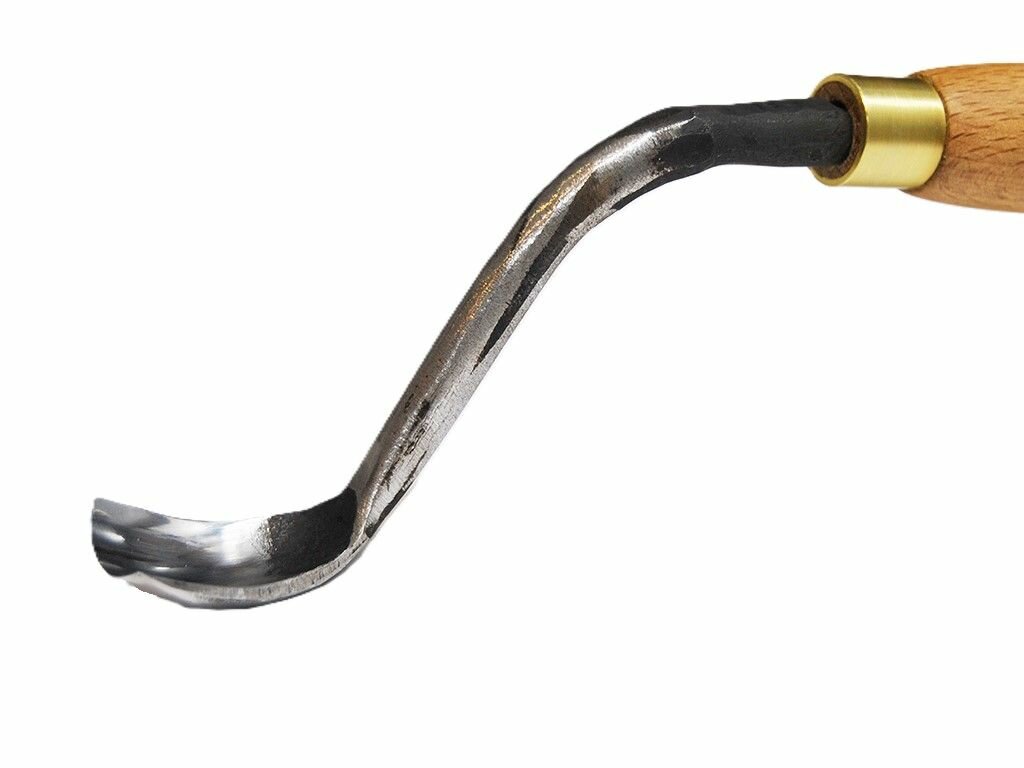 Стамеска Куксорез кованый полукруглый 8a/25 мм, (заточен) Татьянка