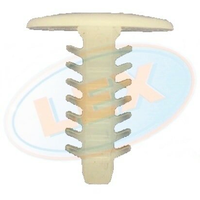 Клипса крепления внутренней обивки белая 712113631 (LEX WW-7572-1)