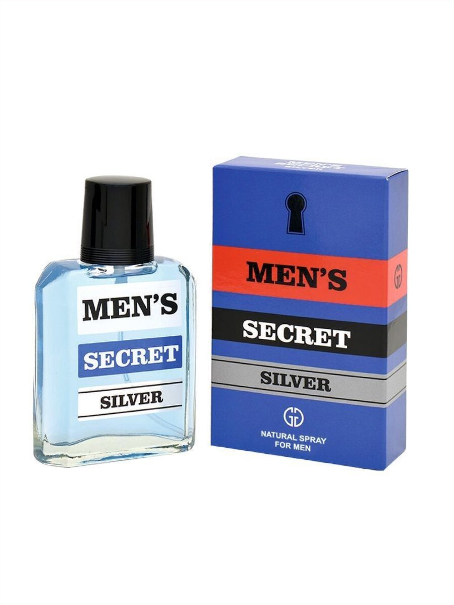 Gianni Gentile Men`s Secret Silver парфюмированный дезодорант 95 мл