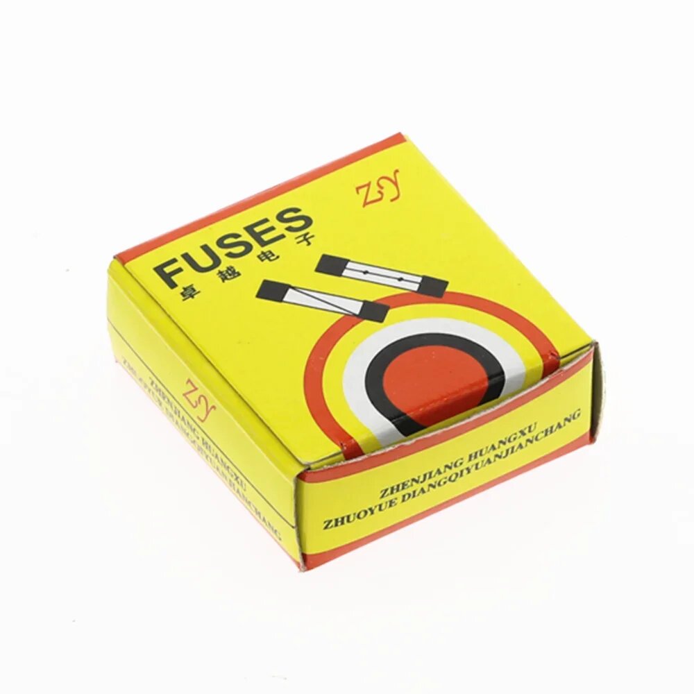 Стеклянные предохранители быстрого срабатывания 100 шт. 0.2A, 100Pcs