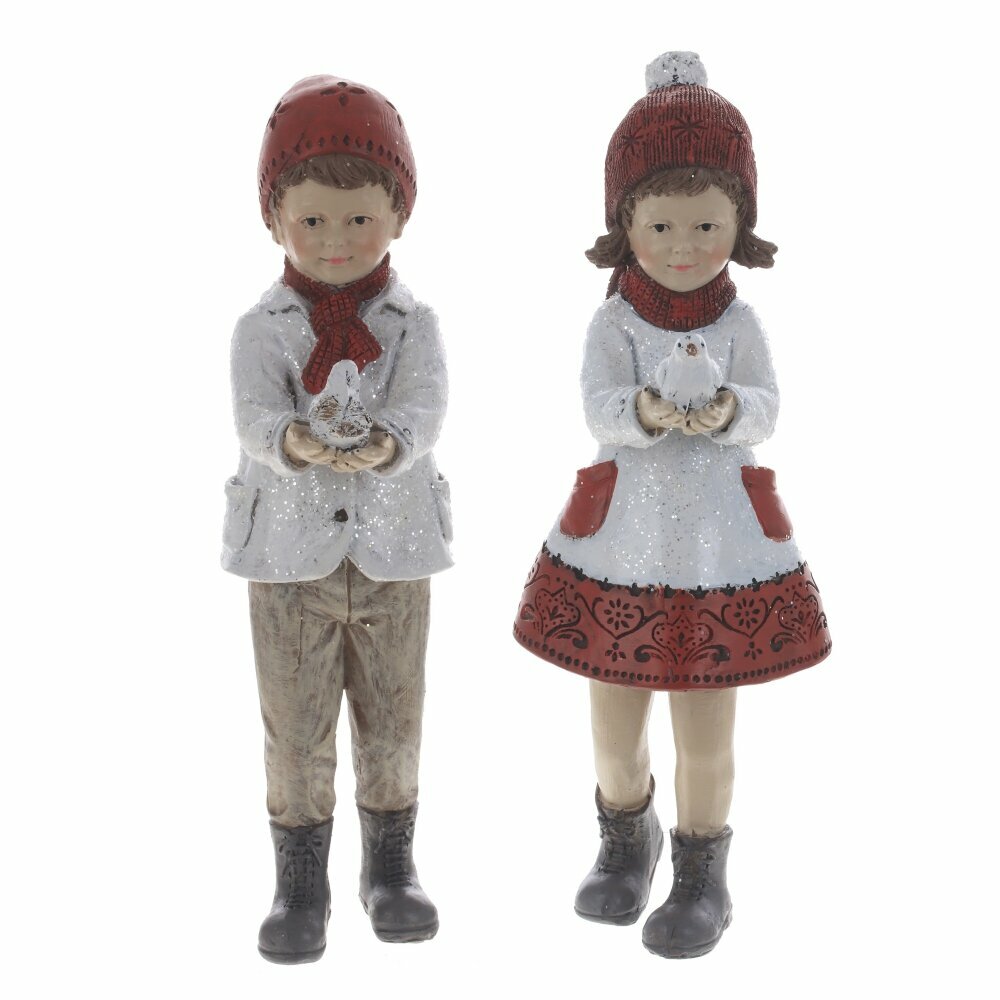 Фигурка декоративная "Новогодние друзья" 5,5х10х19,5