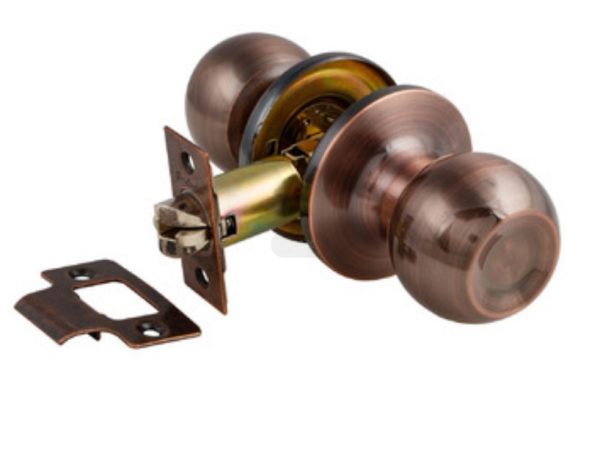 Ручка-Защелка дверная S-Locked 6072-05-PS AС медь