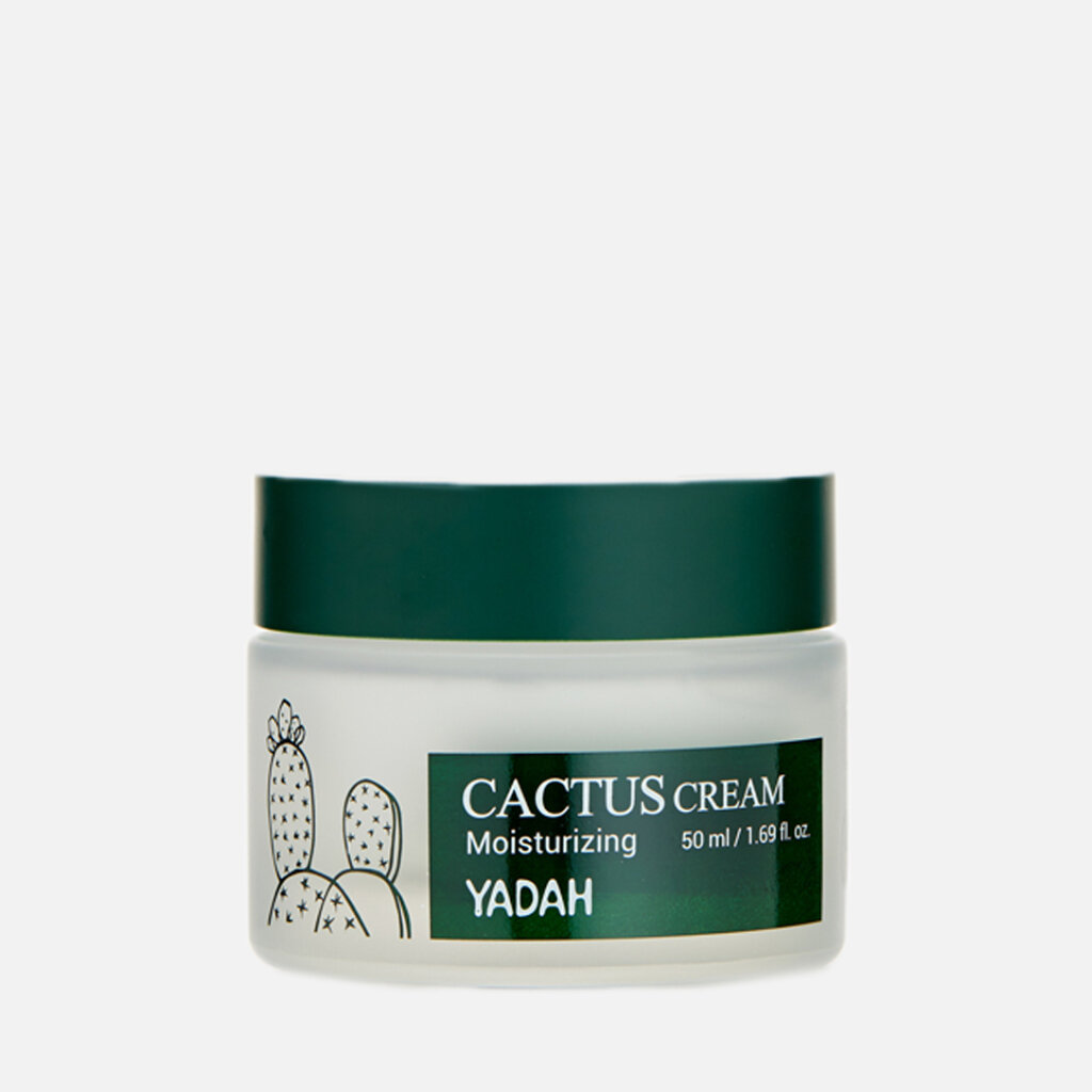 YADAH Увлажняющий крем для лица CACTUS MOISTURIZING CREAM 50 мл