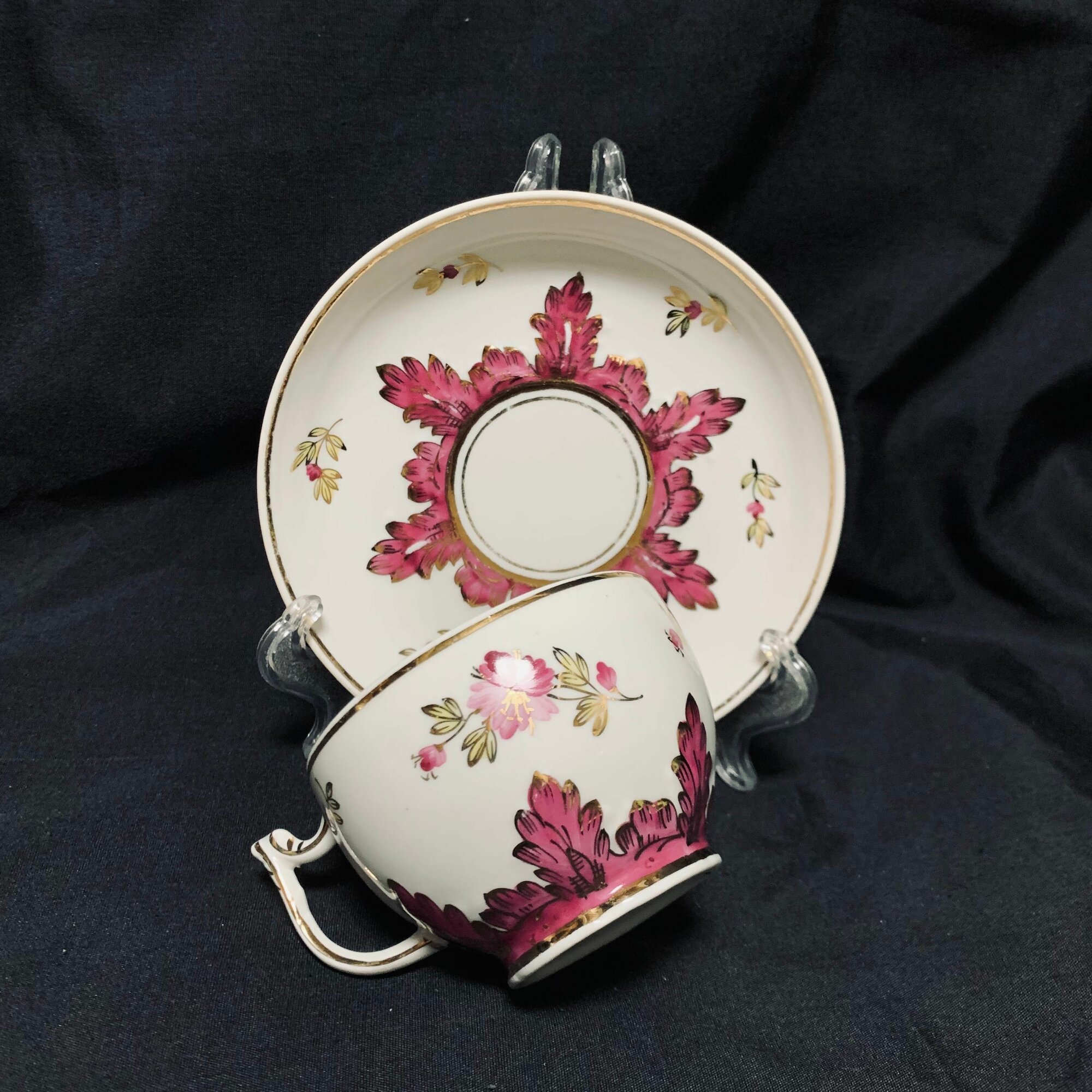 Фарфоровая чайная пара "Барбарис" ДФЗ