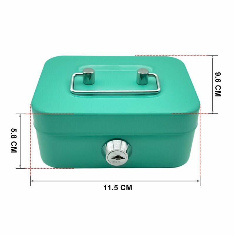 Переносная копилка с ключом