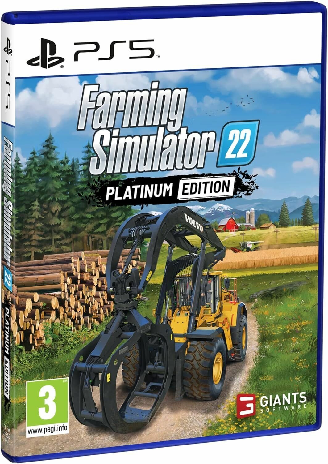 Игра Farming Simulator 22 Platinum Edition (PlayStation 5, Русские субтитры)