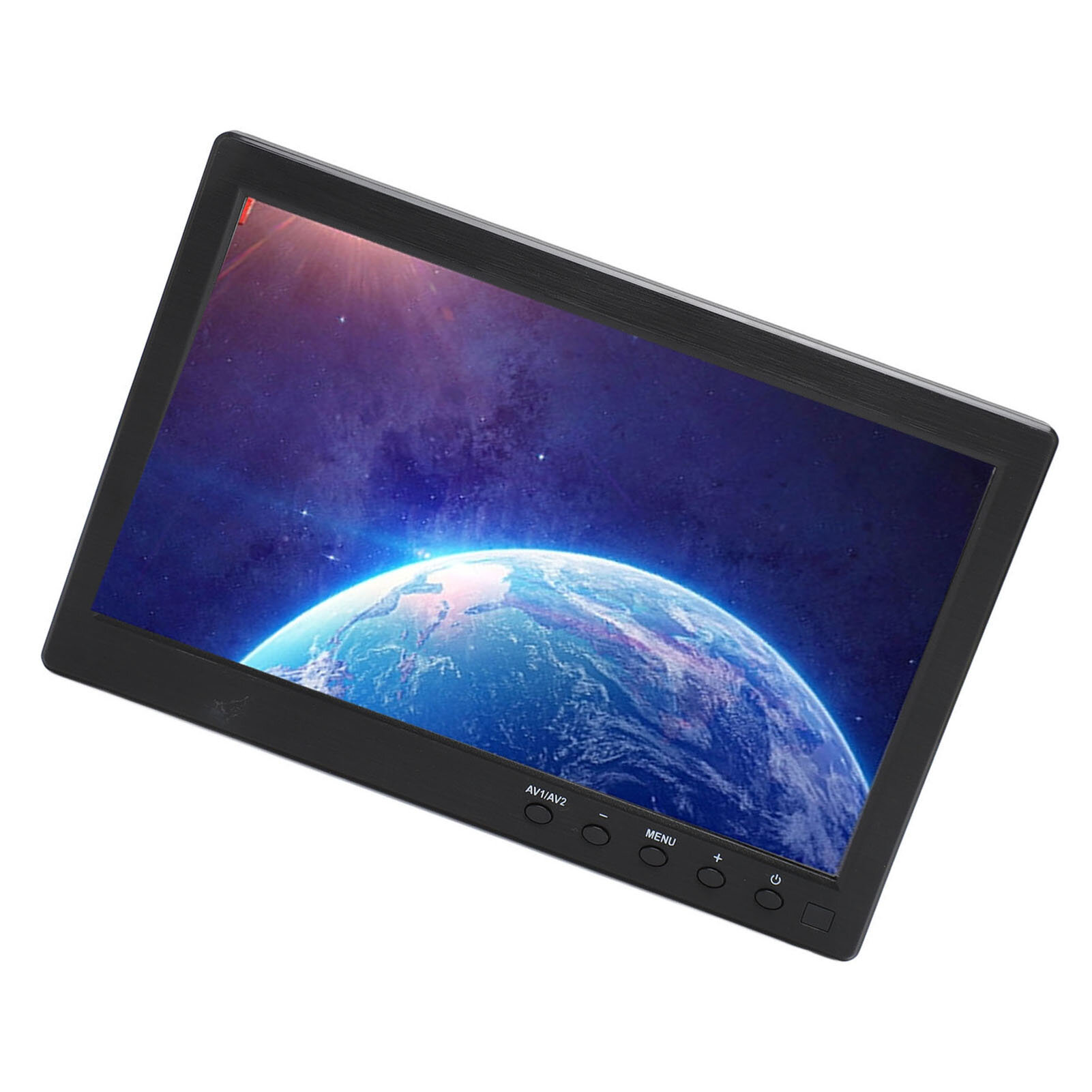 10,1-дюймовый портативный монитор с разрешением 1024X600 HD IPS-дисплей, пульт дистанционного управления, встроенный динамик, USB-монитор для ПК, система видеонаблюдения POS, вилка европейского стандарта