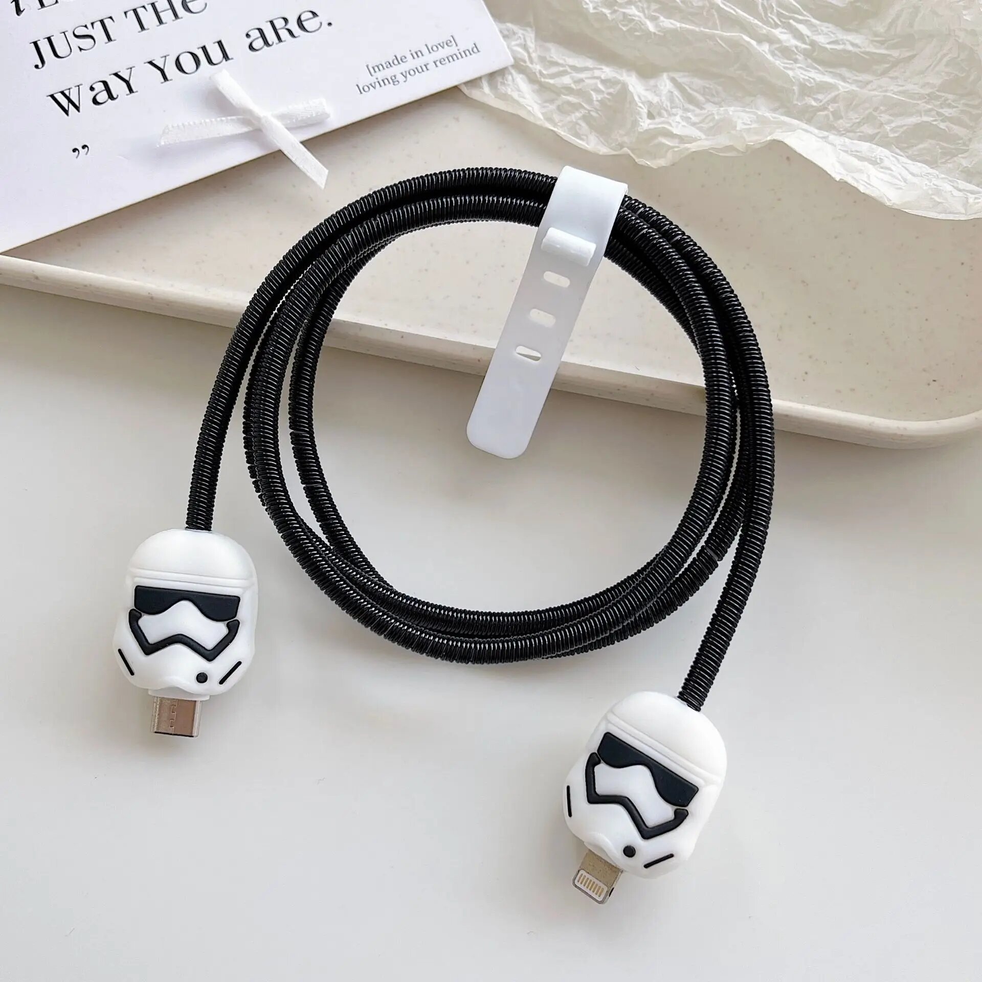 Кабельная катушка Disney cartoon cable winder резиновая 4шт 9