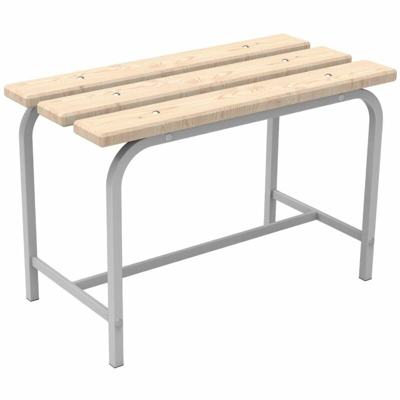 Скамья КНР TI СТ деревянная доска, 700х350х450 мм