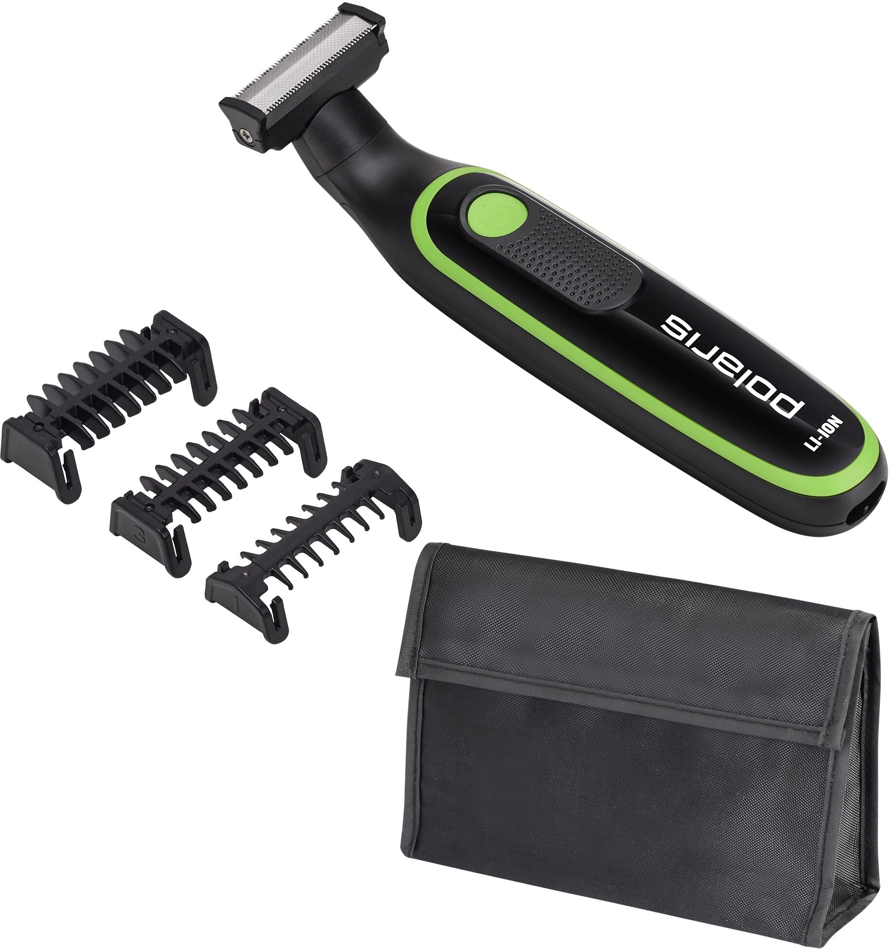 Триммер электрический PHC-0303 RB черный-лайм