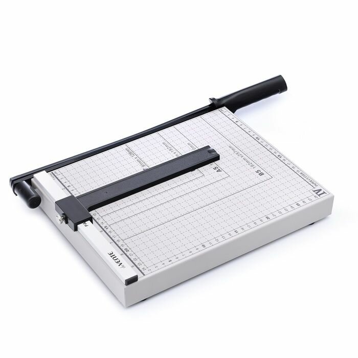 Резак для бумаги deVENTE Сабельный, A4, 12 листов, 48х26х4 см, с металлическим основанием, 30 см